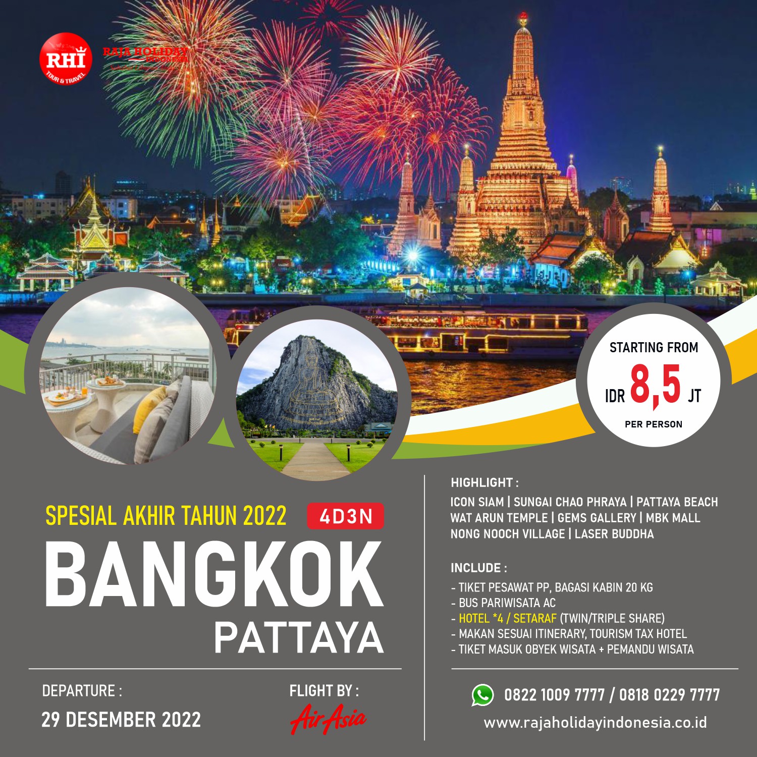 Asia - Paket Tour Murah Domestik & Luar Negeri | Raja Holiday